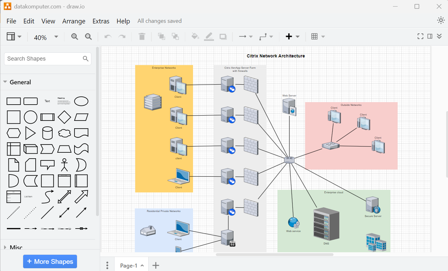 Draw.io: Alternatif Microsoft Visio untuk Membuat Diagram Profesional ...